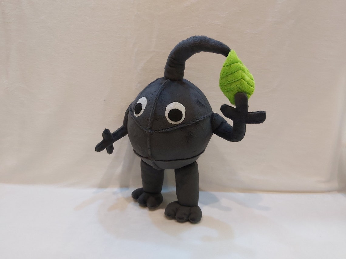 Gray Pikmin 118' 30 Cm Handmade Plush Toy - Etsy UK