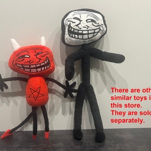 Trollface 15,7” (40 Cm) Plush Toy Troll Face Meme Internet Trolls and ...