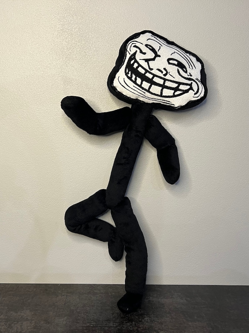 Trollface 15,7” (40 Cm) Plush Toy Troll Face Meme Internet Trolls and ...