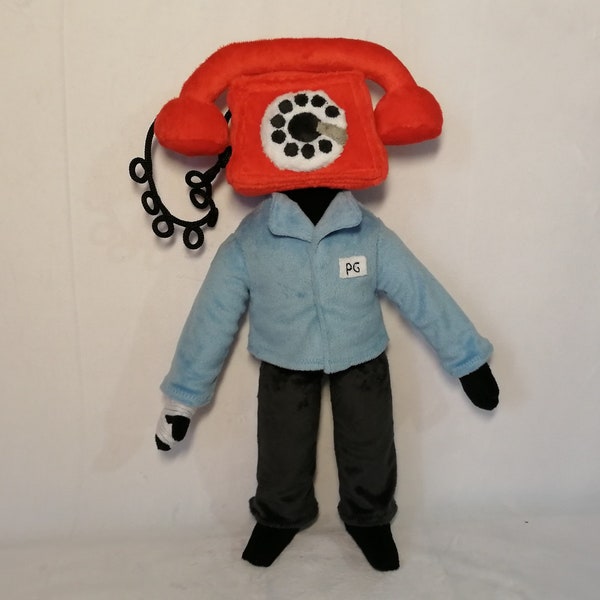 Phone Guy Plush - Etsy