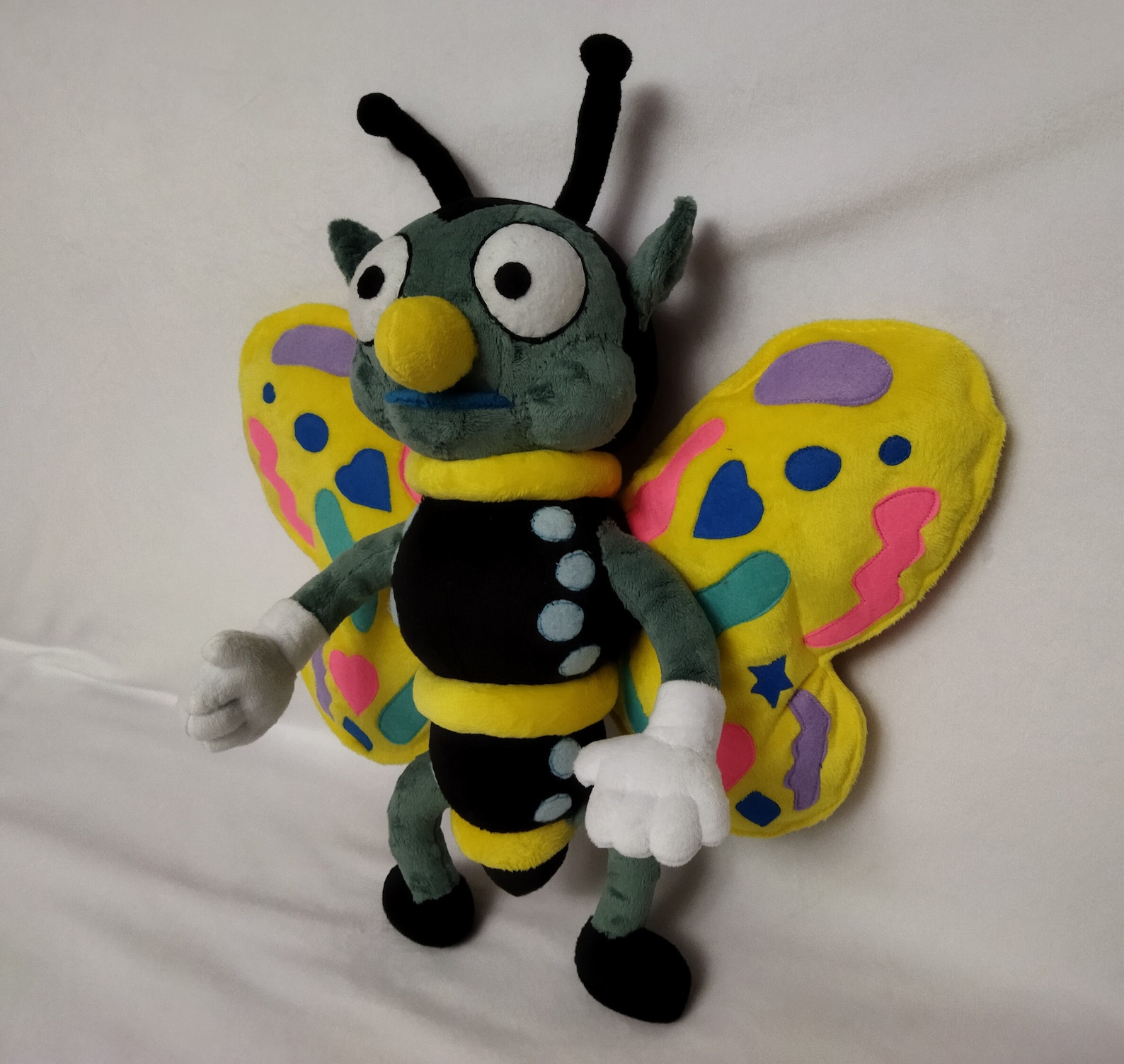 Shrignold the Butterfly DHMIS 16,6” (42 Cm) Plush Toy Don't Hug Me I'm ...