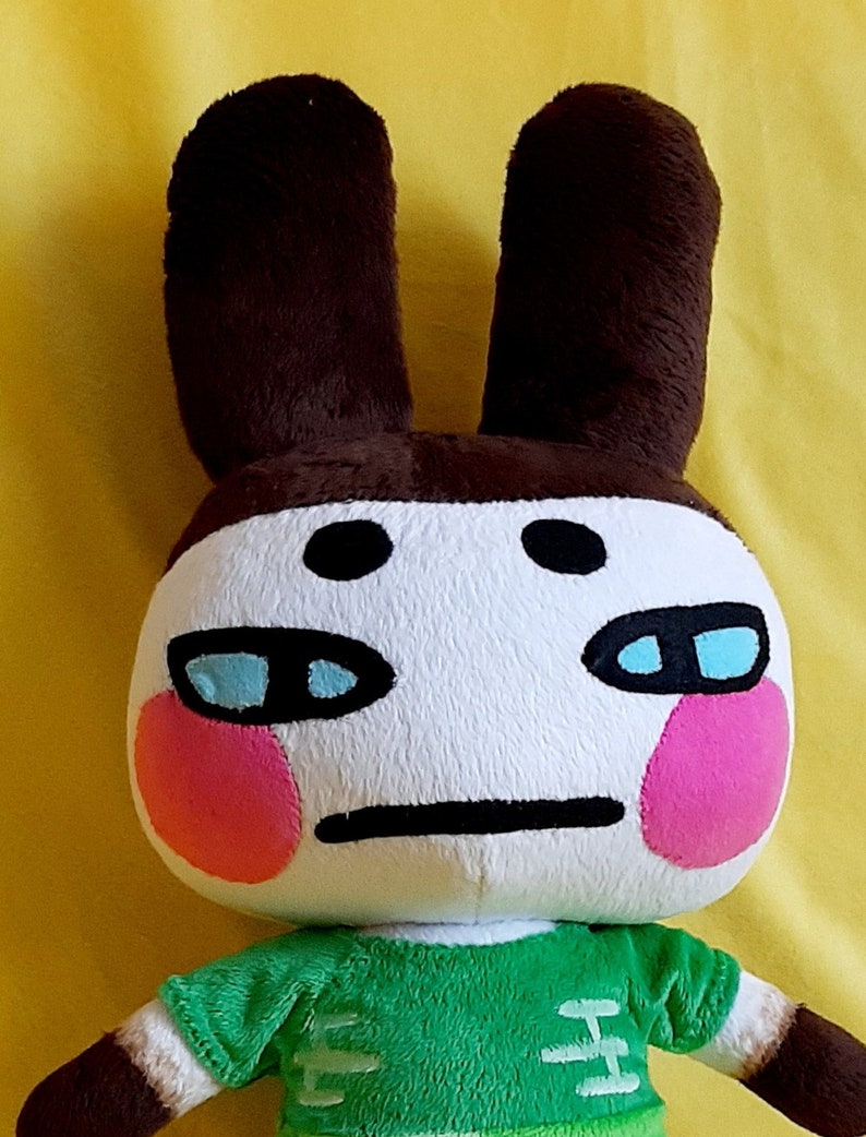 Genji Jock Rabbit Villager Animal Crossing Plush Toy 149 38 - Etsy