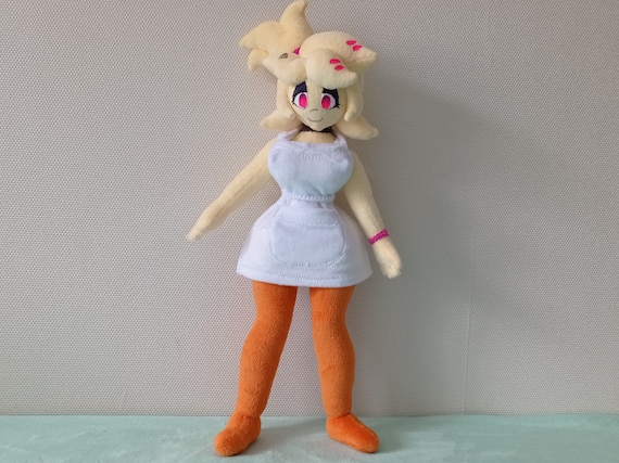 Toy Chica Custom Plush Glamrock Chika Is A Custom FNAF9 Plush Toy.