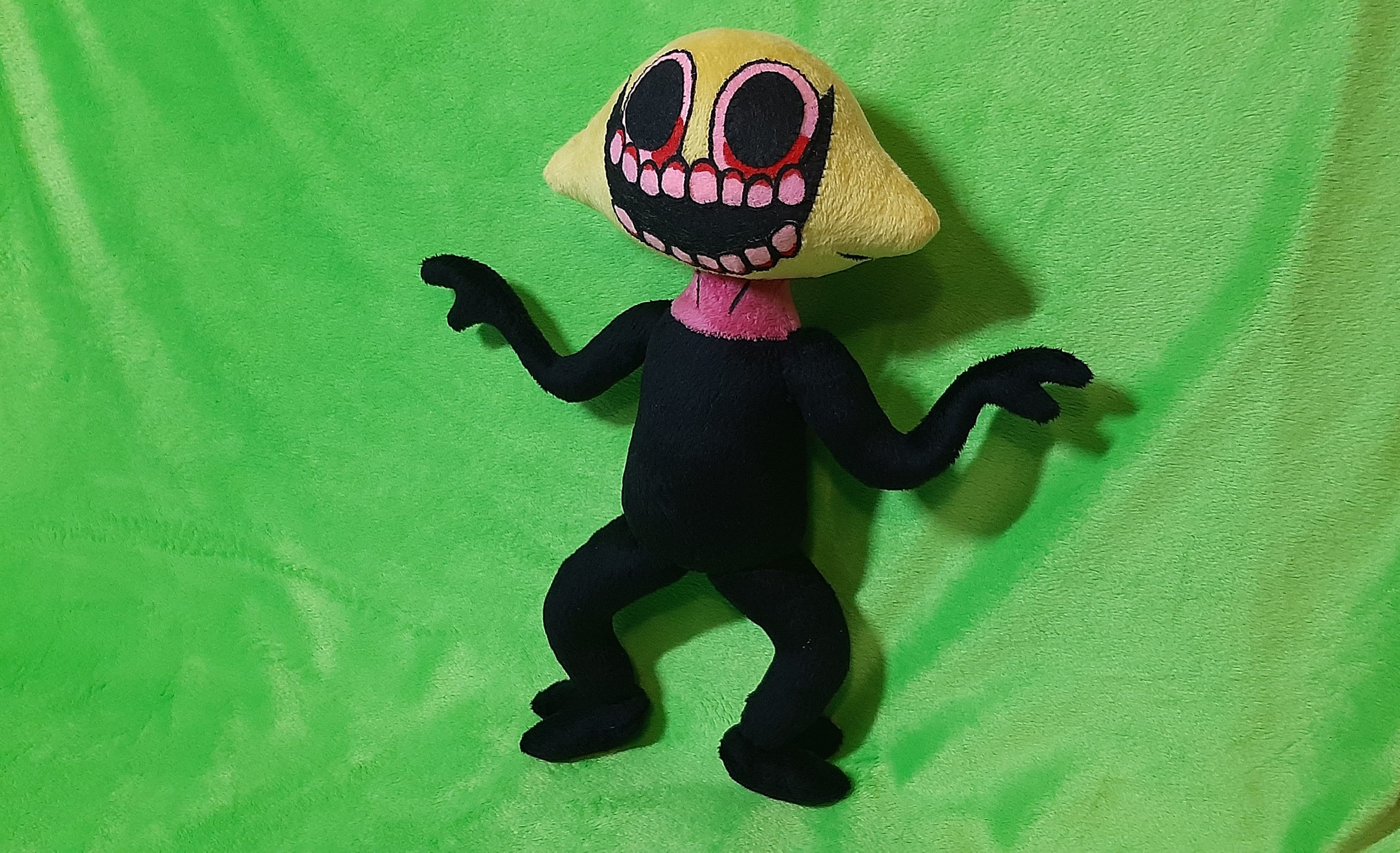 Lemon Demon Monster Friday Night Funkin FNF 137 35 Cm - Etsy UK