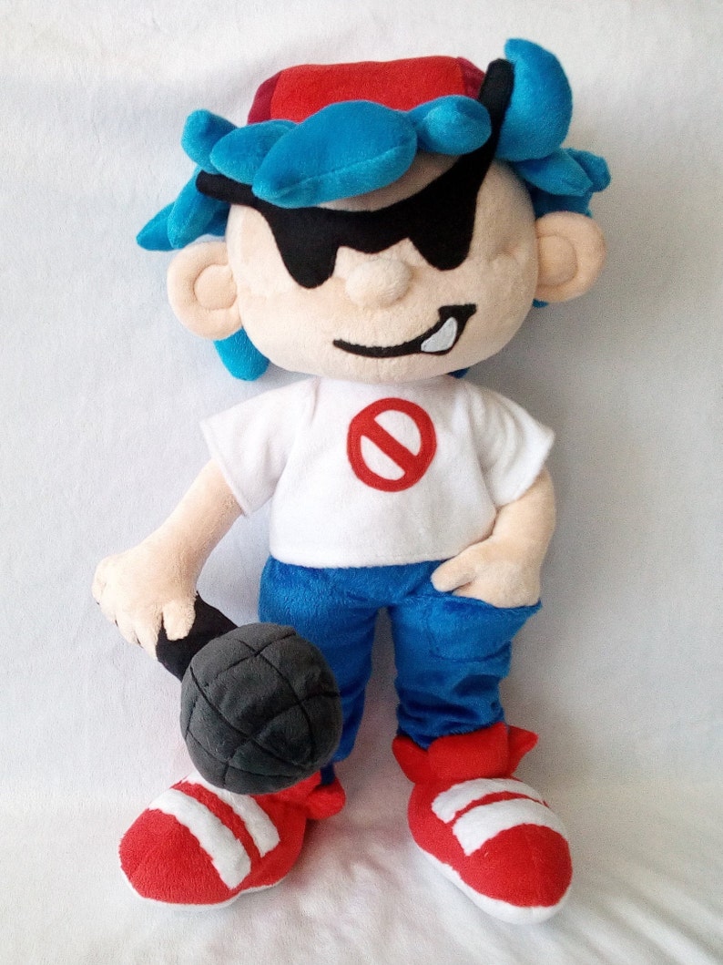 Boyfriend of Friday Night Funkin 157 40 Cm FNF Plush - Etsy