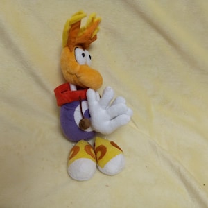 Rayman From the Series Rayman Plush Toy 11.1" (28 Cm) Handmade Soft Toy ...