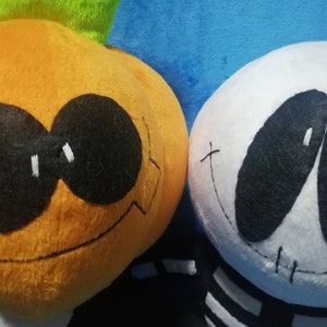 Skid & Pump Wonder From It’s Spooky Month 11.8” (30 Cm) Plush Toy - Etsy