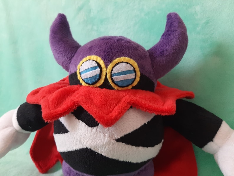 Lord Crump X-naut Black of Mario 98 25 Cm Plush Toy Chief - Etsy