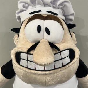 Peppino Spaghetti From Pizza Tower 27” (68 Cm) Premium Plush Toy - Etsy