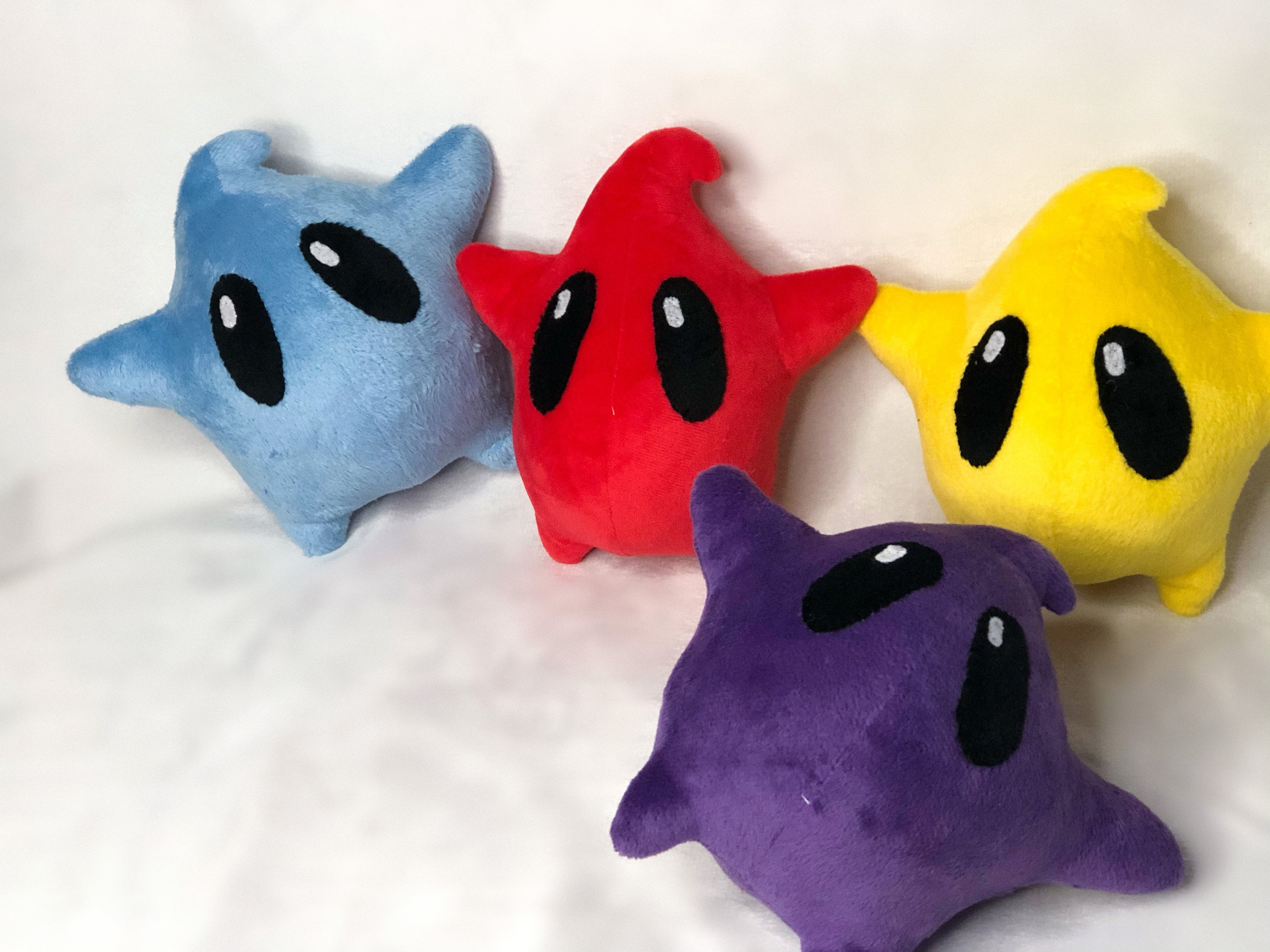 Luma 59 15 Cm Plush Toy Primary Colors Made to Order Mario | Etsy UK