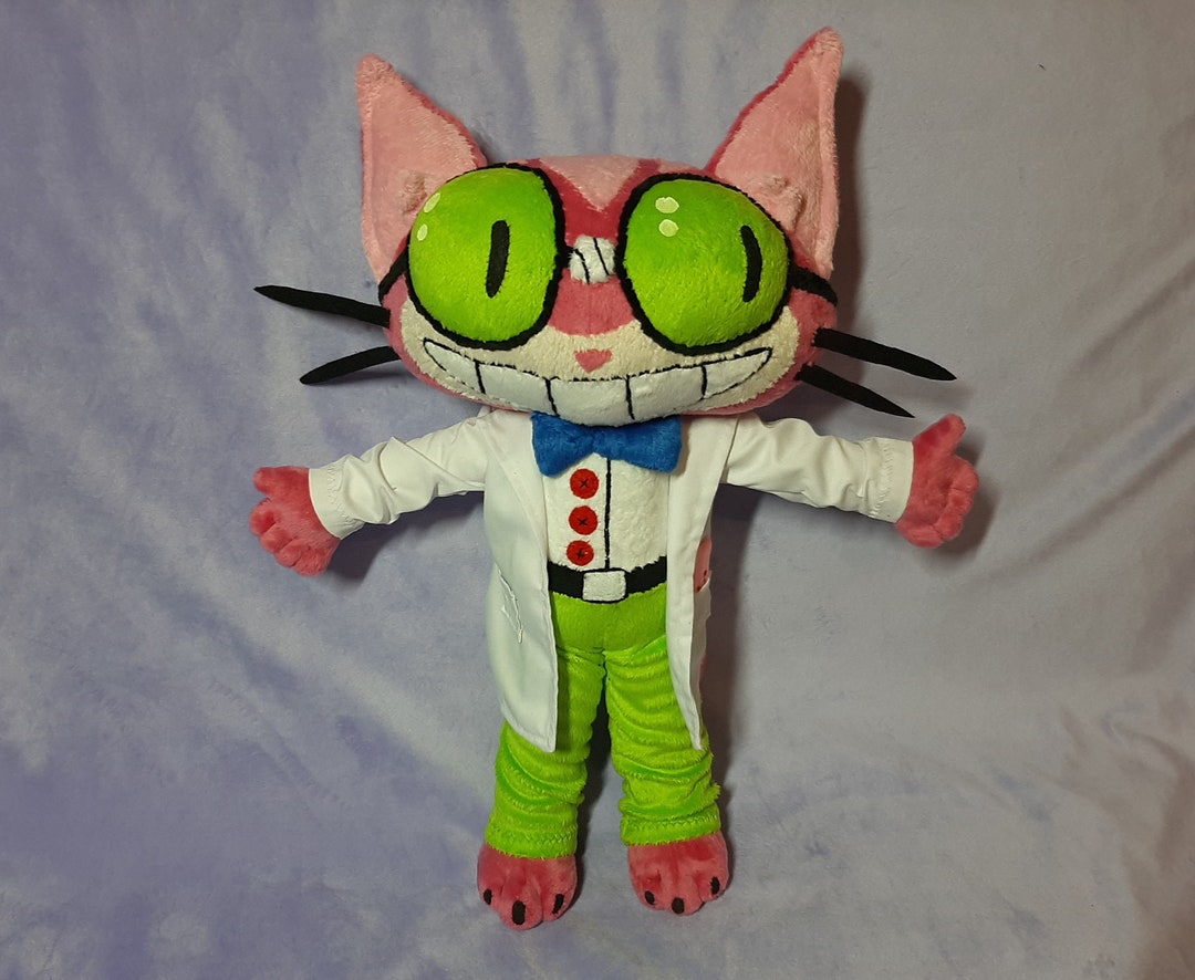 Professor Genki Saint's Row 15,7” (40 Cm) Premium Plush Toy Genkibowl ...