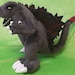 Custom Plush Toy Inspired by Godzilla 14,2 36 Cm Monster Kaiju Gojira ...