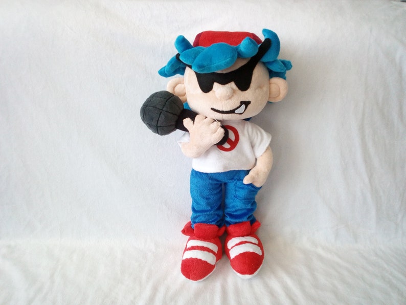 Boyfriend of Friday Night Funkin 157 40 Cm FNF Plush - Etsy