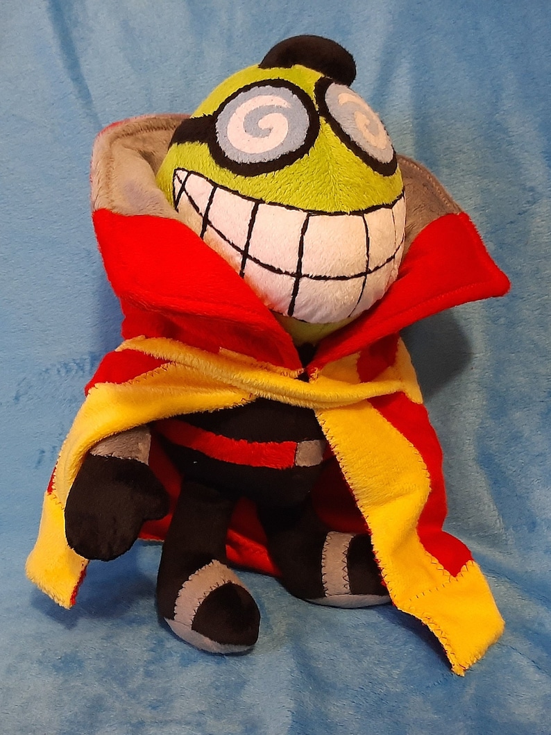 Lord Fawful of Mario 15 38 Cm Plush Toy the Cloak is - Etsy