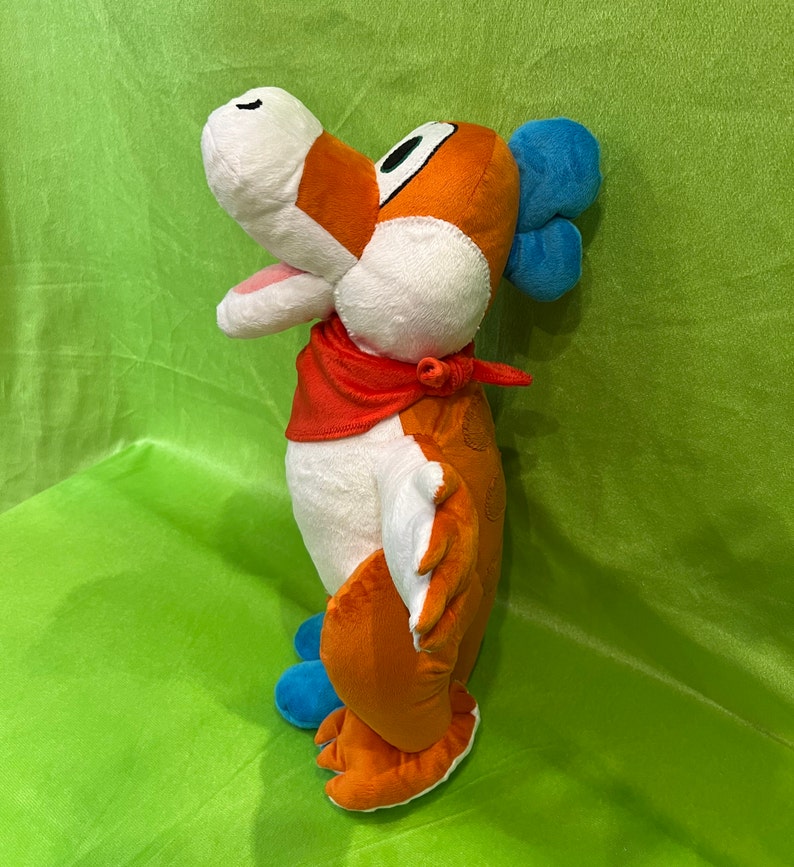 Plessie the Dinosaur From Super Mario 17,7” (45 Cm) Plush Toy Placidon ...