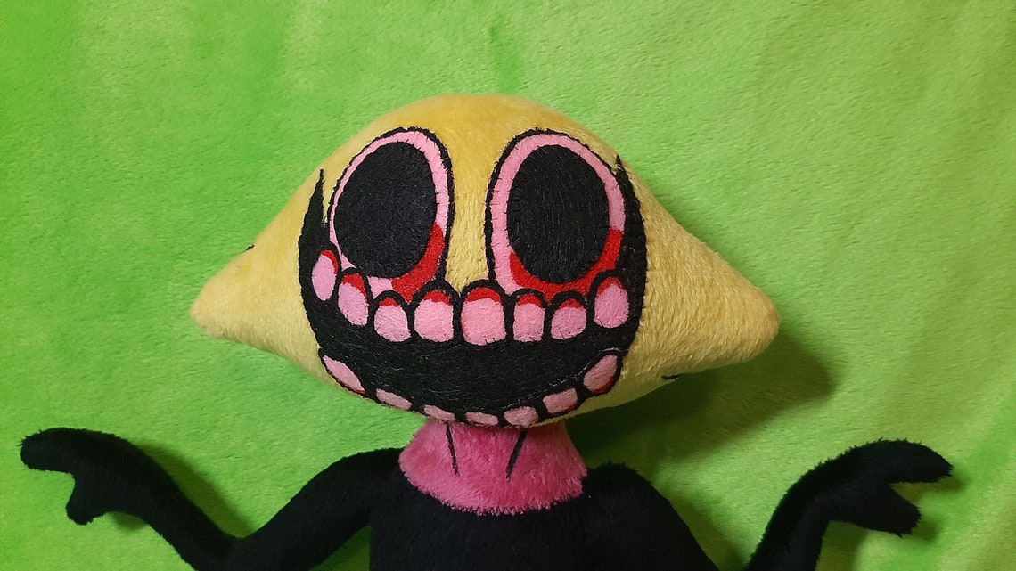 Lemon Demon Monster Friday Night Funkin FNF 13,7″ (35 Cm) Plush Toy - Etsy