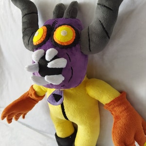 Moloch Dexter From It’s Spooky Month 16.5” (42 Cm) Plush Toy Erotoph - Etsy