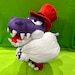 Croco From Mario 157 40 Cm Plush Toy Crocodile Villain - Etsy