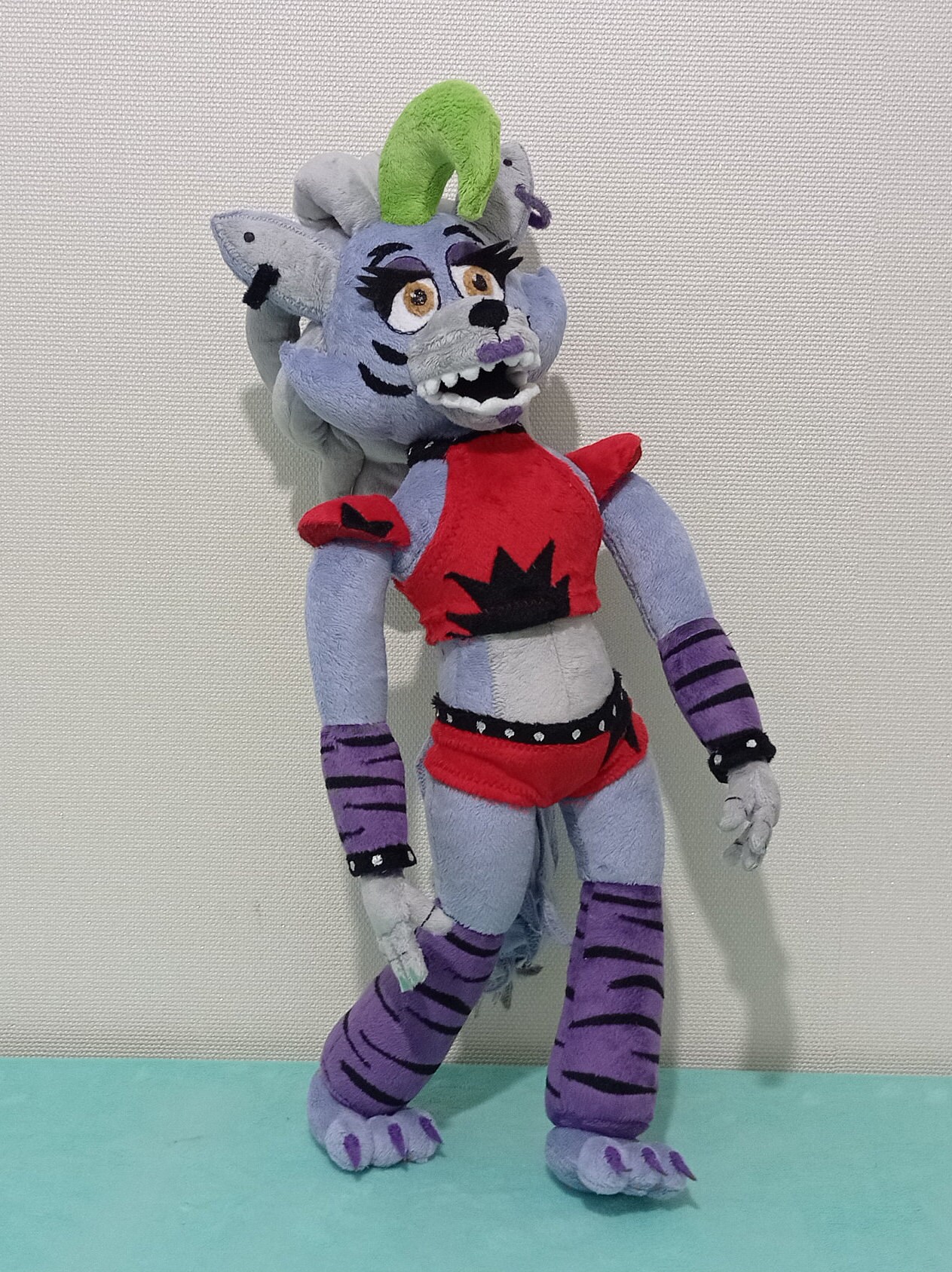Roxy Roxanne Wolf Glamrock Animatronic FNAF 217 55 Cm - Etsy Australia