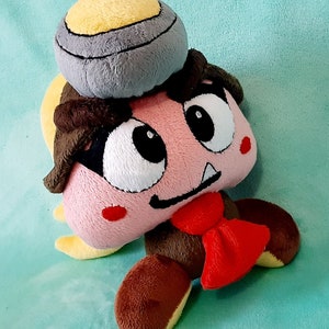 Goombella From Paper Mario 9,8” (25 Cm) Plush Toy クリスチーヌ 굼벨라 Goomarina ...