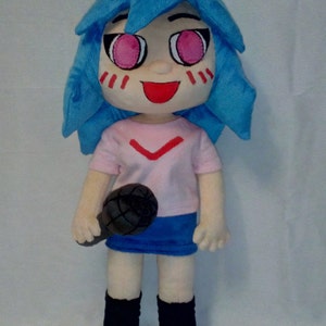 Sky of Friday Night Funkin’ 15,7" (40 Cm) FNF Plush Toy Variant 1 - Etsy