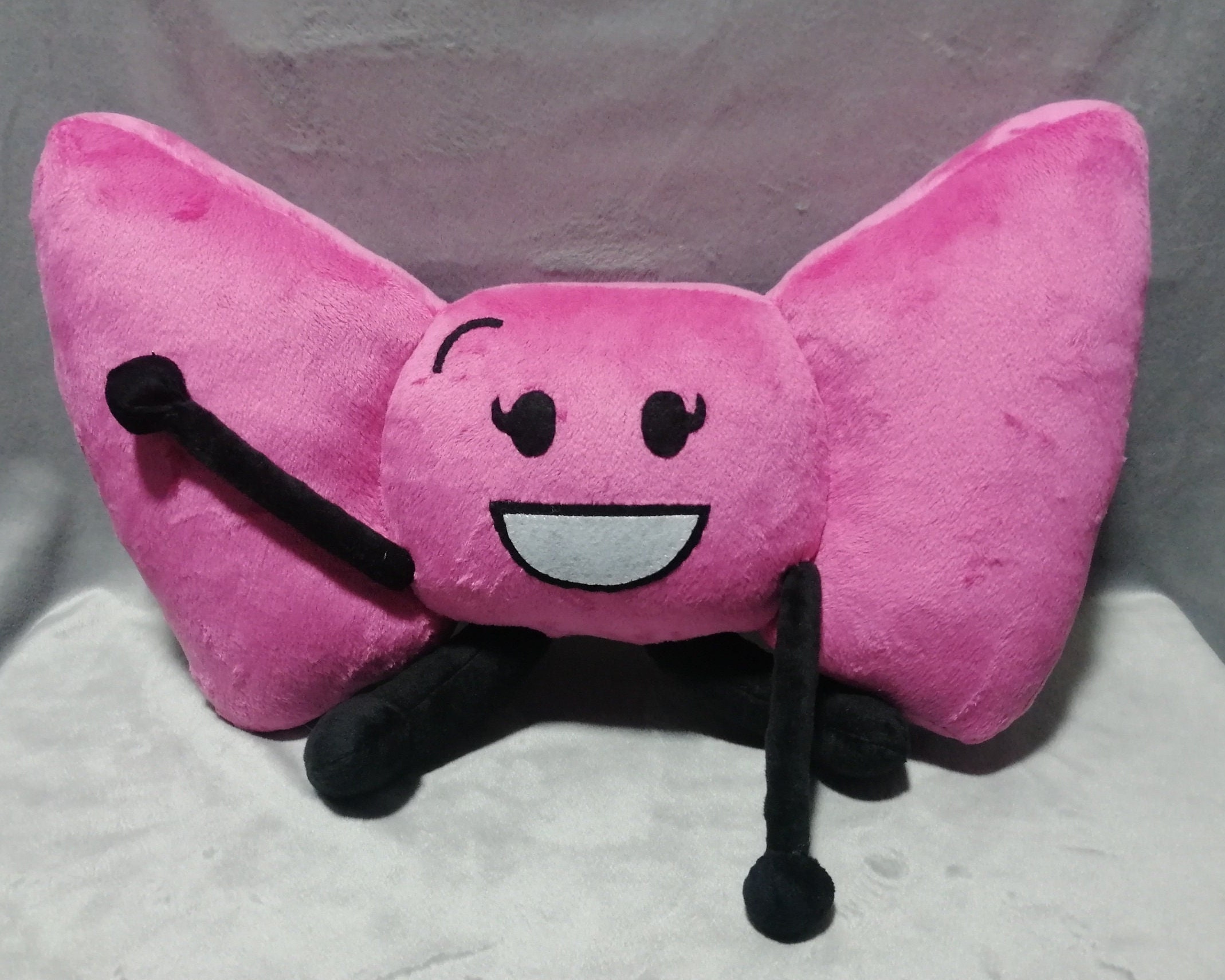 Bow the Forgotten From Inanimate Insanity 17,7" (45 Cm) Plush Toy Hair ...