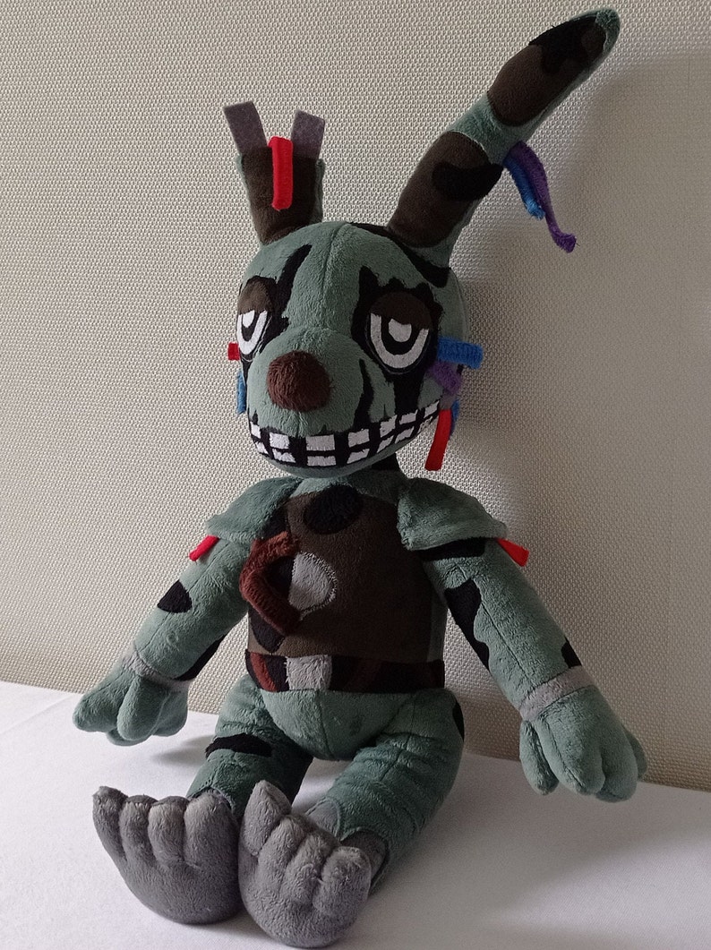 Springtrap Animatronic FNAF 157 40 Cm Plush Toy Five - Etsy
