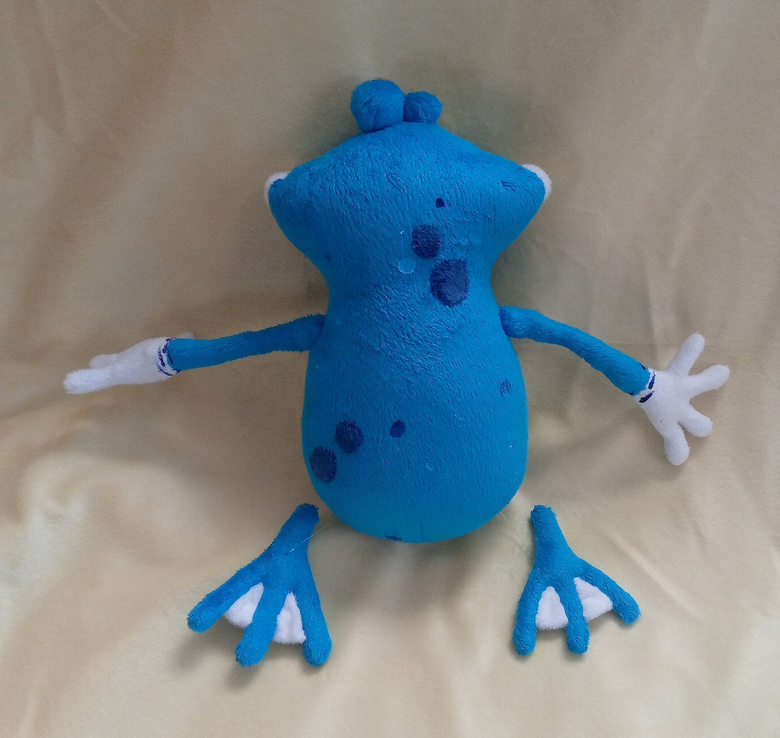 Globox Rayman Plush Toy 11.8" (30 Cm) Handmade Soft Toy Made to Order ...