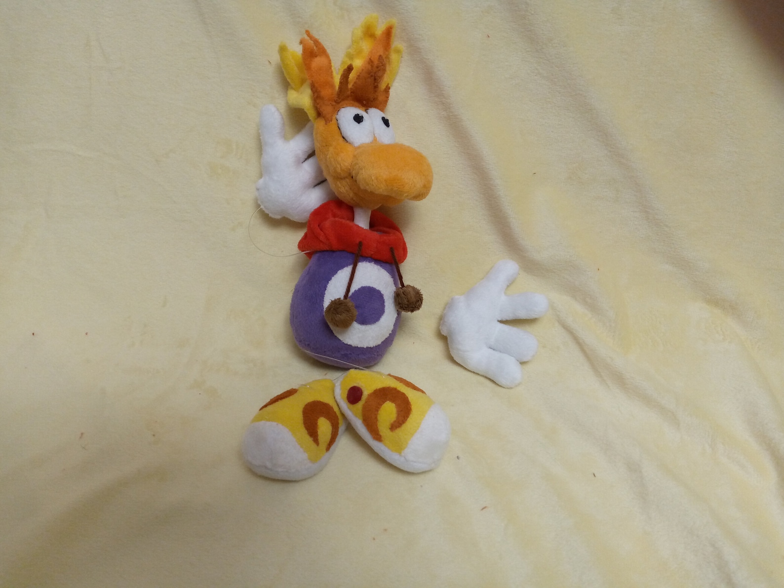 Rayman From the Series Rayman Plush Toy 11.1 28 Cm Handmade Soft Toy ...