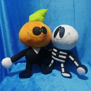 Skid & Pump Wonder From It’s Spooky Month 11.8” (30 Cm) Plush Toy - Etsy