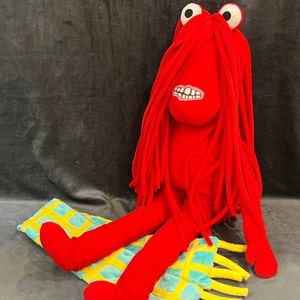 Red Guy DHMIS 15,7” (40 Cm) Plush Toy Don't Hug Me I'm Scared - Etsy