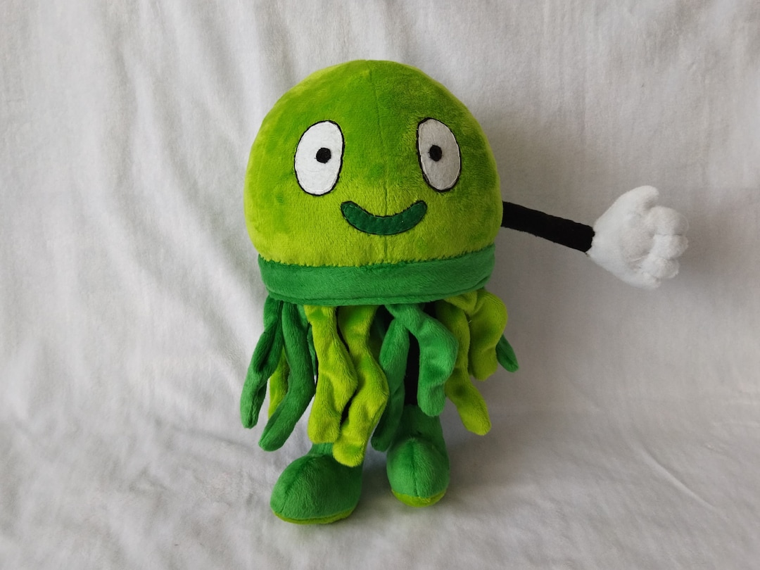 Jade the Jellyfish From Kinitopet Plush Toy 10,6” (27 Cm) - Etsy