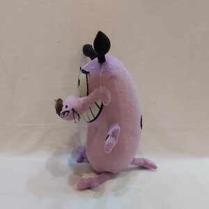 Plush Inspired by the Cartoon Character Courage the Cowardly Dog 9,8 ...