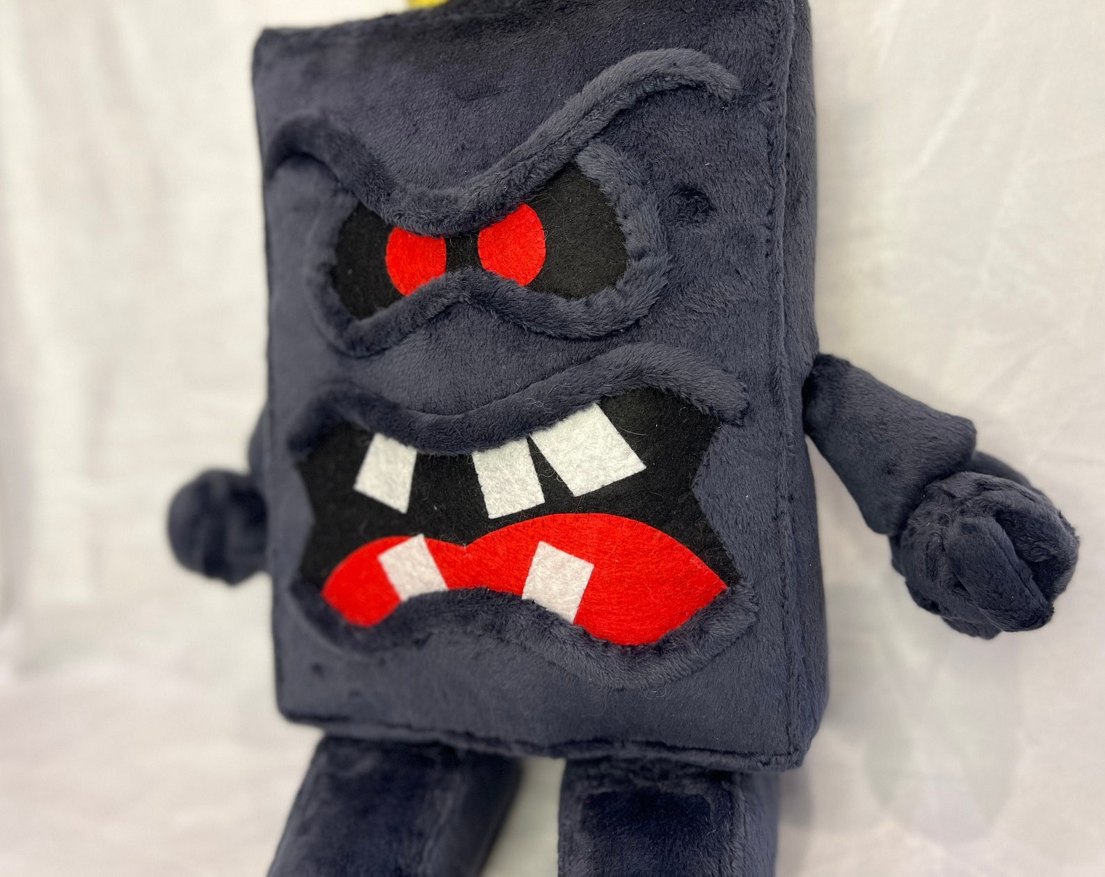 The Whomp King From Super Mario 157 40 Cm Plush Toy Slab - Etsy