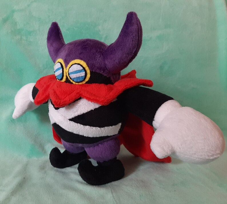 Lord Crump X-naut Black of Mario 98 25 Cm Plush Toy Chief - Etsy