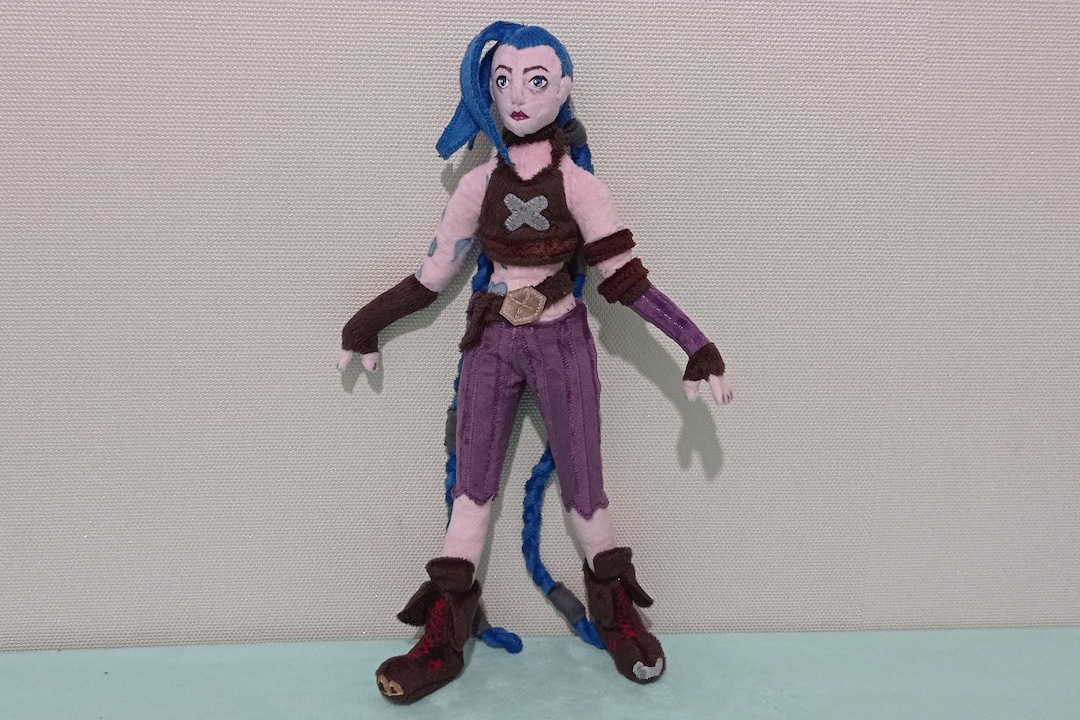 Jinx Powder From Arcane 15,7 40 Cm Premium Plush Toy - Etsy