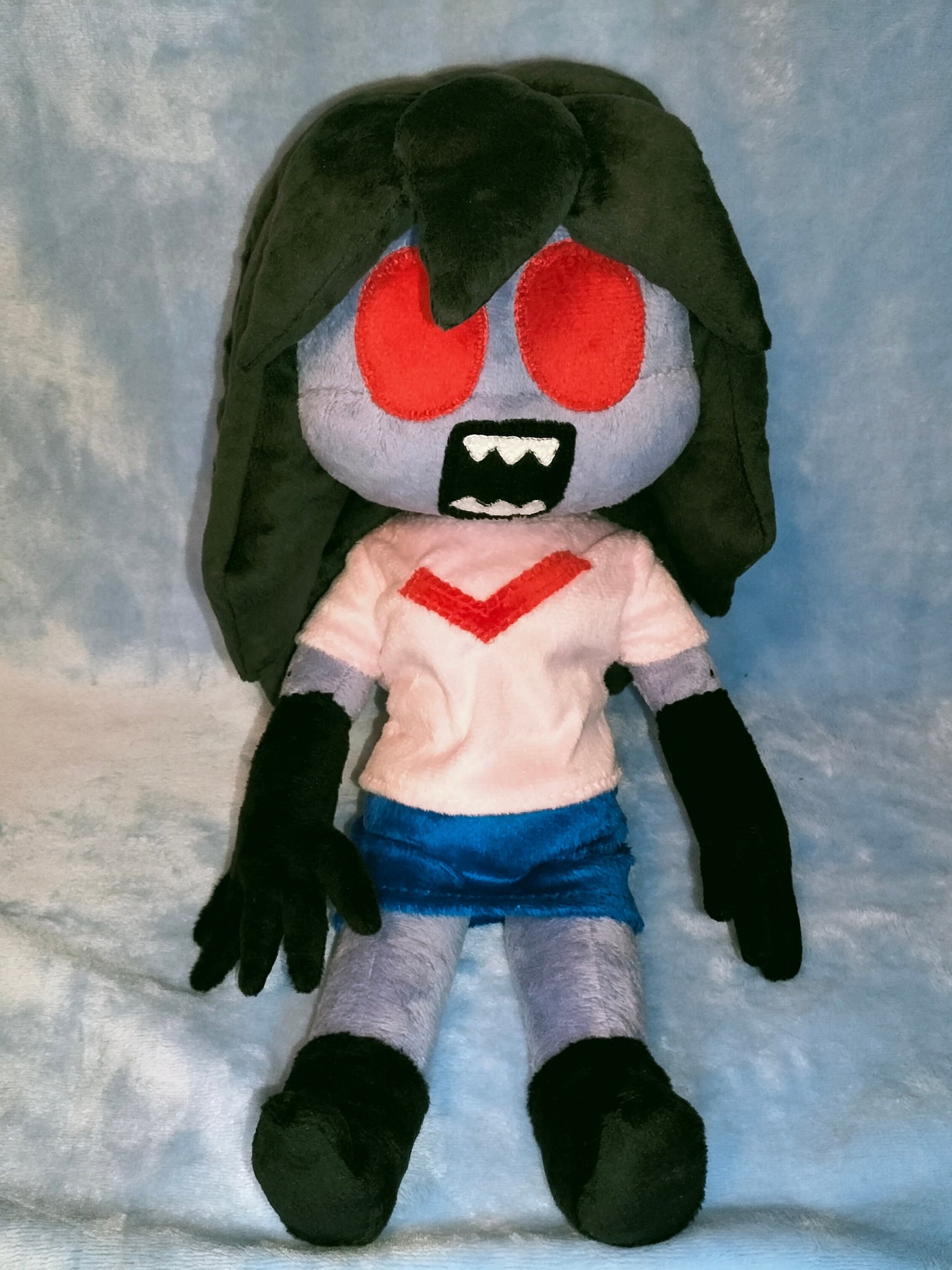 Sky Evil Side of Friday Night Funkin 157 40 Cm FNF - Etsy Canada