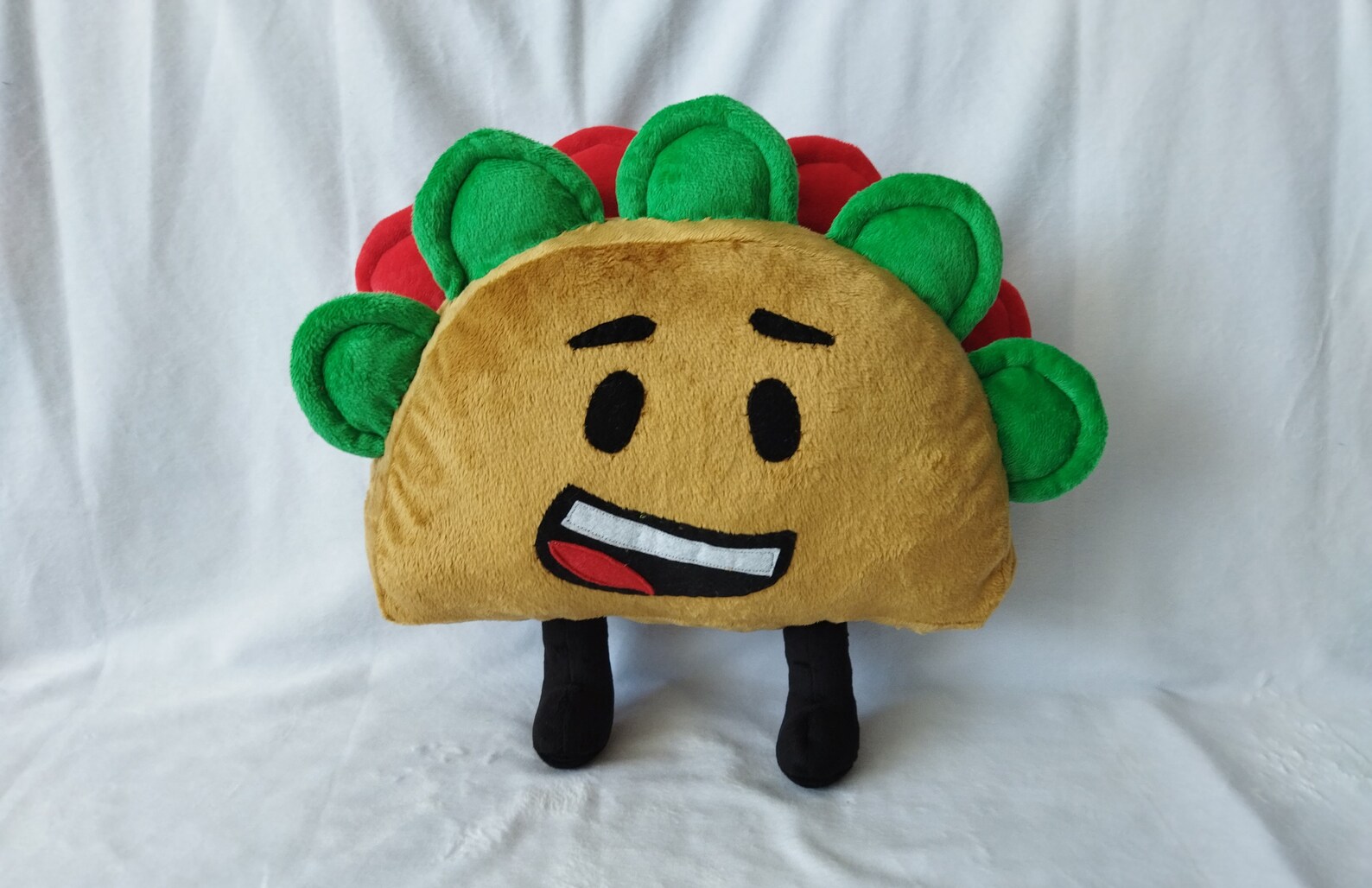 Taco From Inanimate Insanity 79 20 Cm Plush Toy the Liar - Etsy