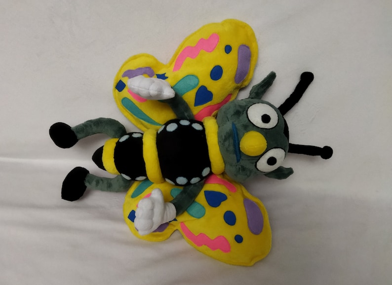 Shrignold the Butterfly DHMIS 166 42 Cm Plush Toy - Etsy UK