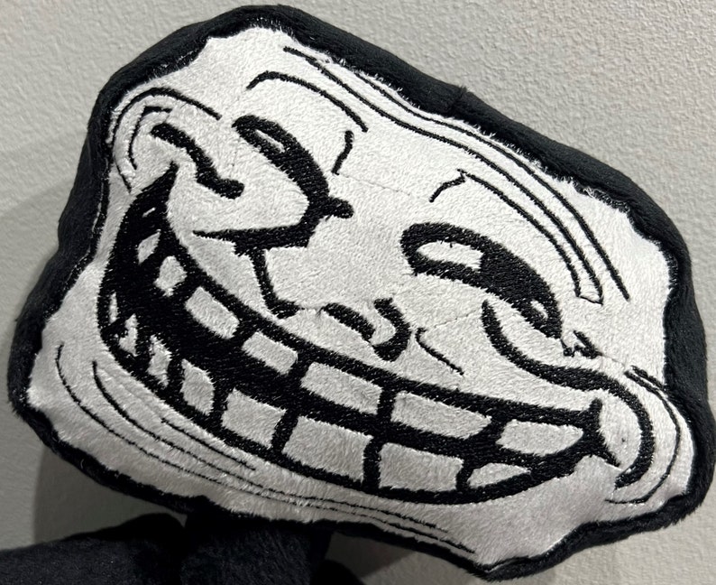Trollface 15,7” (40 Cm) Plush Toy Troll Face Meme Internet Trolls and ...