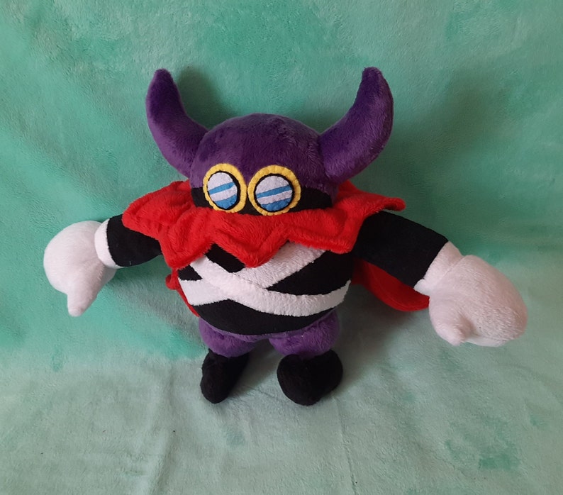 Lord Crump X-naut Black of Mario 98 25 Cm Plush Toy Chief - Etsy