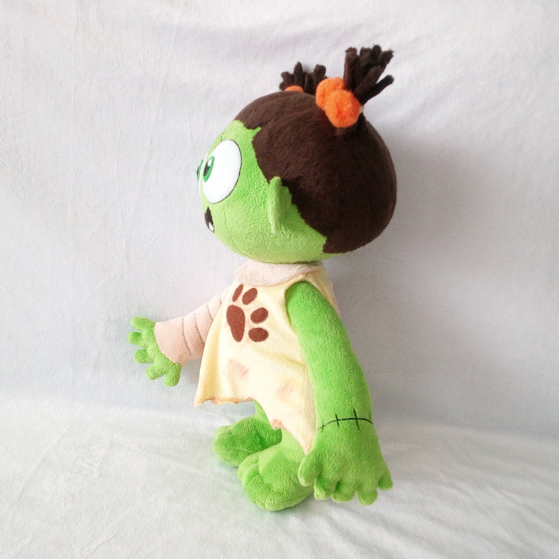 Zizi From Spokiz Zombie Plush Toy 14,9″ (38 Cm) - Etsy