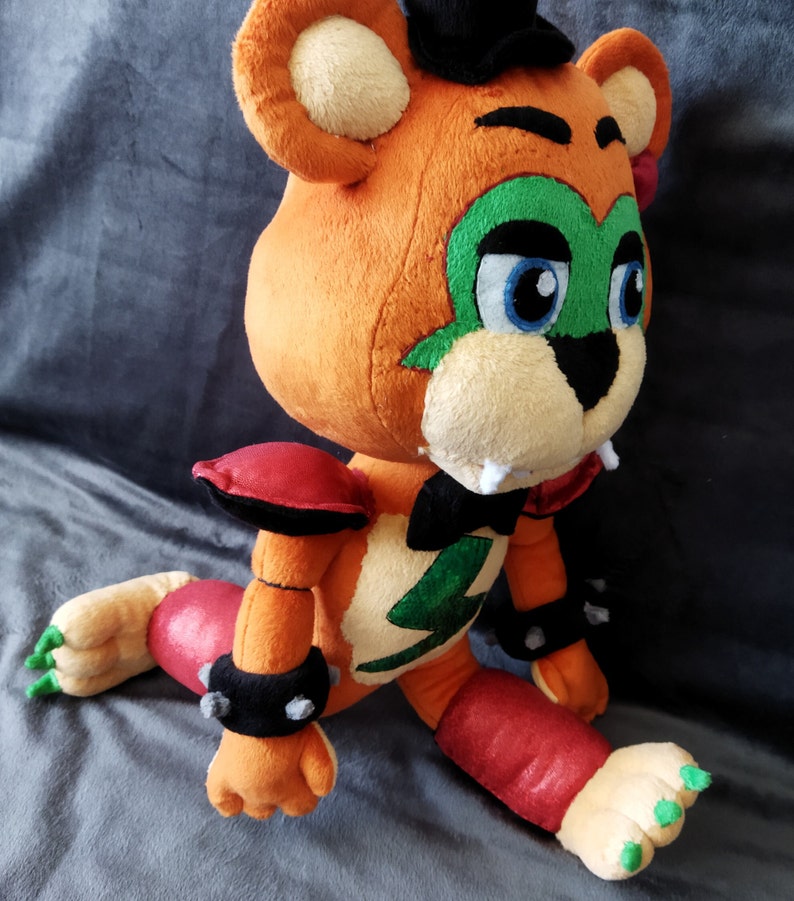 Glamrock Freddy Fazbear 17.7 45 Cm Plush Toy Five Nights at - Etsy