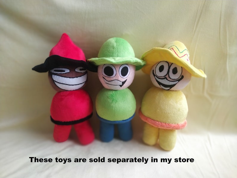 Bandu of Friday Night Funkin’ 15,7" (40 Cm) FNF Plush Toy Applecore ...