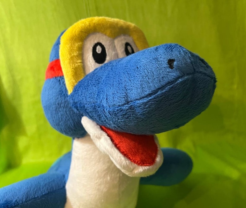 Dorrie the Sea Dragon Super Mario 17,7” (45 Cm) Plush Toy Swimming ...