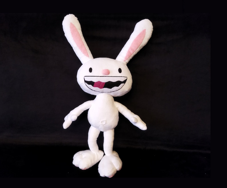 Max Rabbit From the Sam & Max 157 40 Cm Variant 2 With a | Etsy