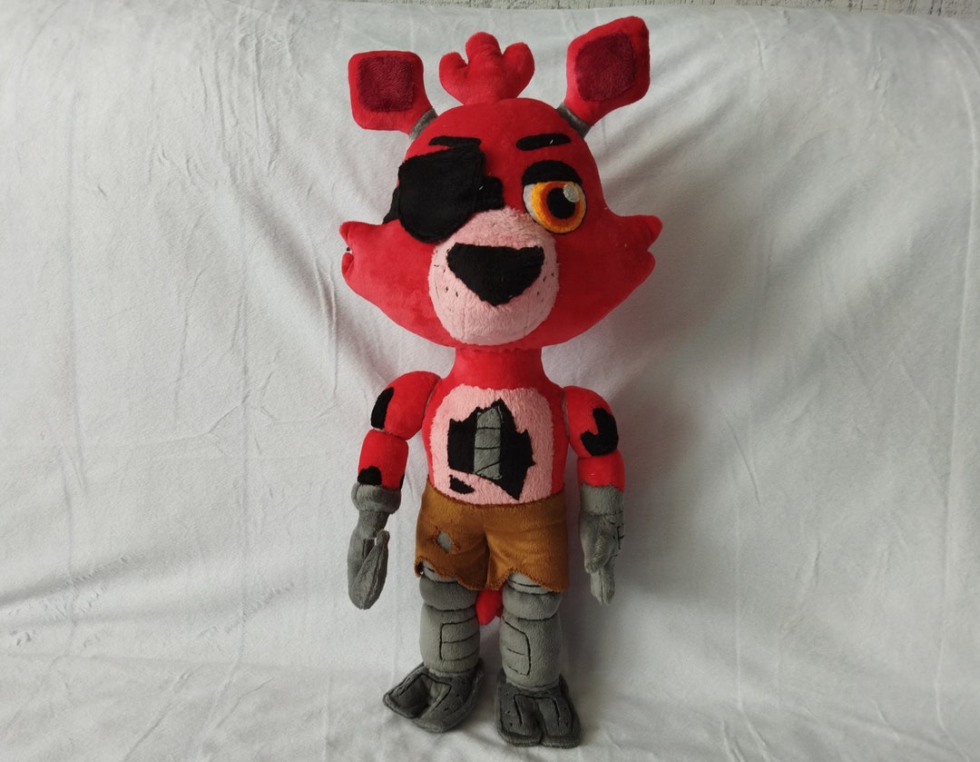 Foxy FNAF Animatronic Pirate Fox From Five Nights at Freddy's Plush Toy ...