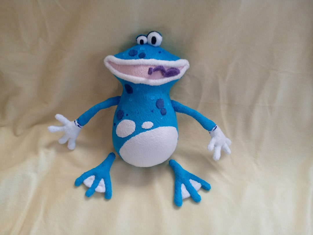 Globox Rayman Plush Toy 11.8" (30 Cm) Handmade Soft Toy Made to Order ...