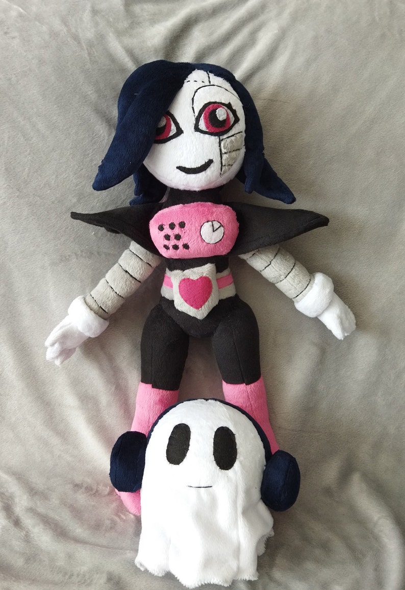 Undertale Mettaton Ex & Blooky 17.7” and 6.7” Plush Toy - Etsy