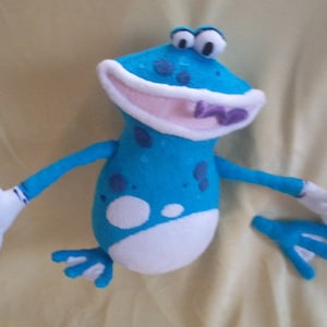 Globox Rayman Plush Toy 11.8" (30 Cm) Handmade Soft Toy Made to Order ...